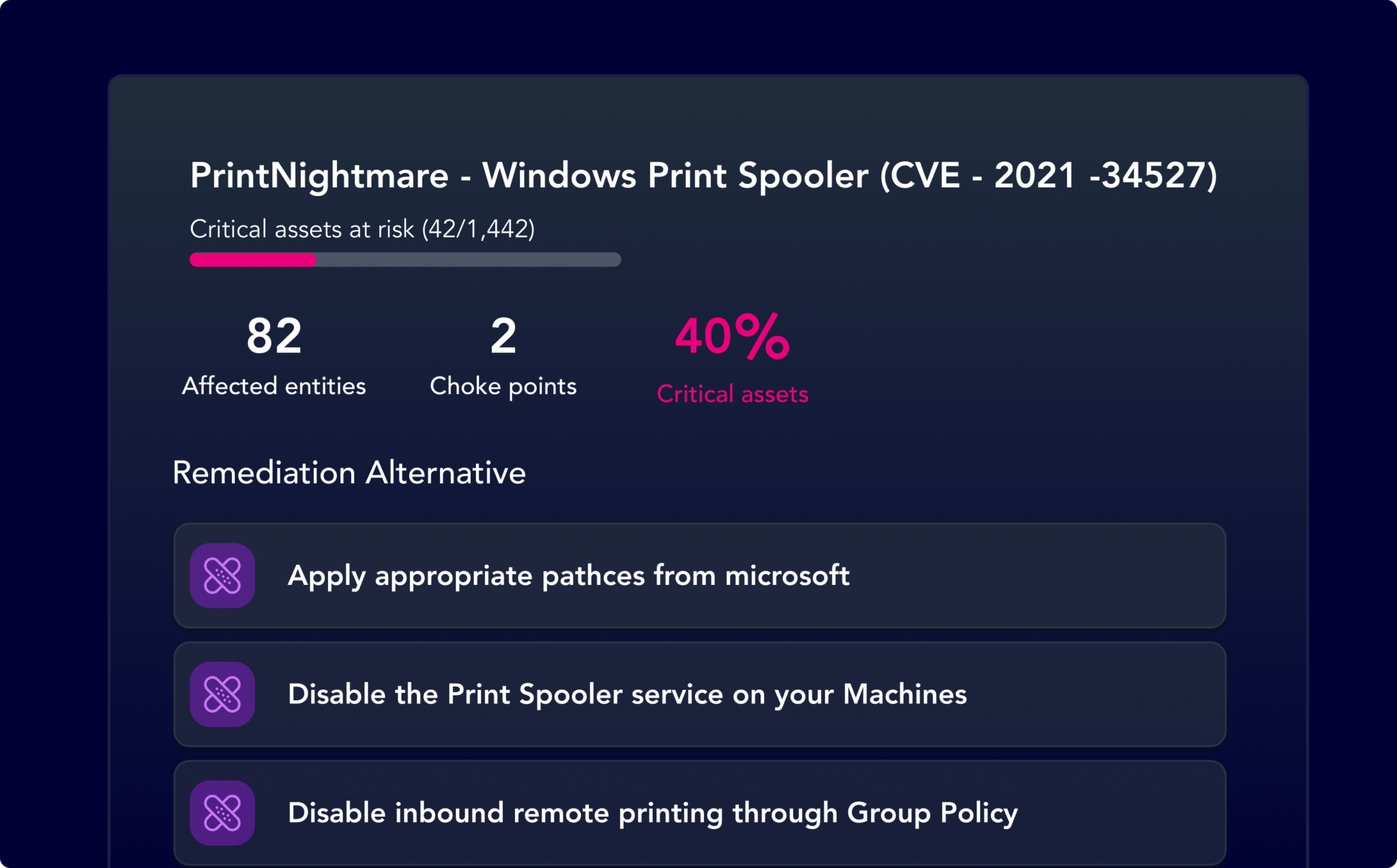 Vulnerability Risk Management Product page | XM Cyber
